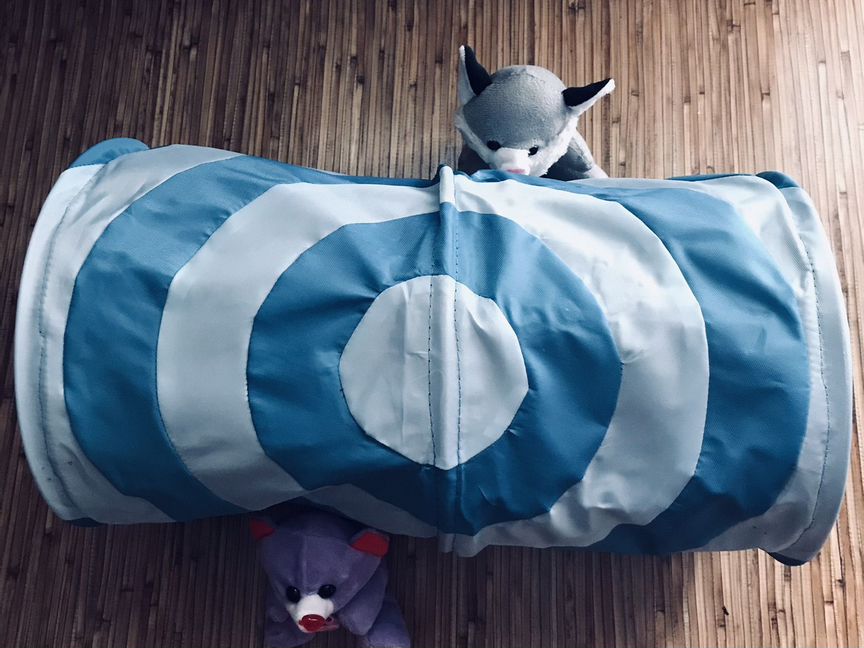 Игровой шуршащий тоннель для кошечки, кота