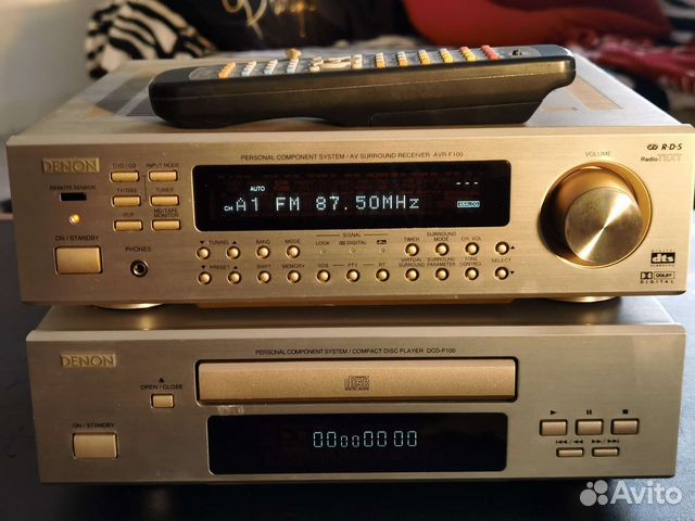 Denon AVR - F100 + DCD - F100 купить в Кемерово | Электроника | Авито