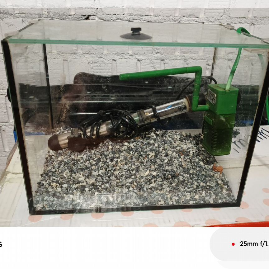 Аквариум 10 литров   все необходимое