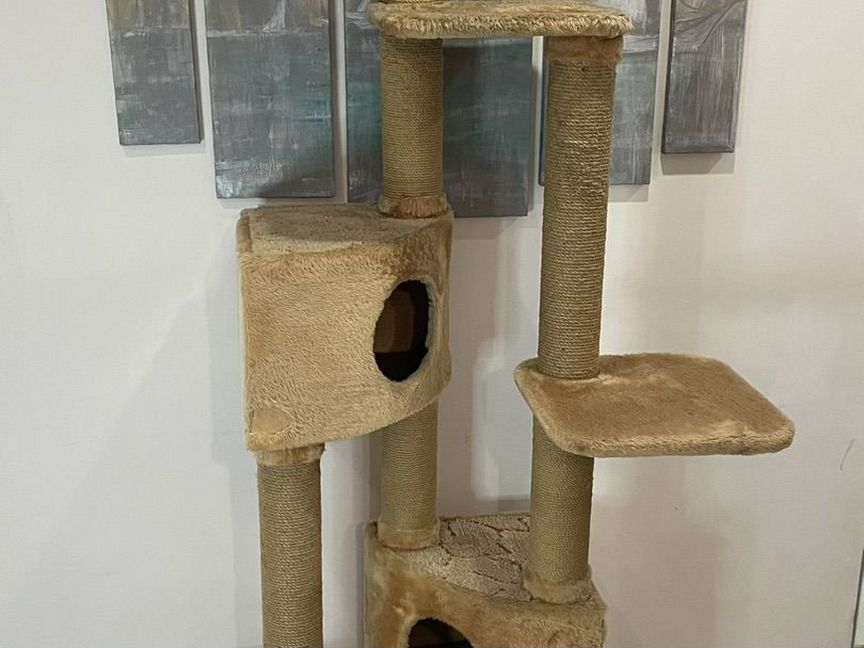 Кошачий домик большой для кошек