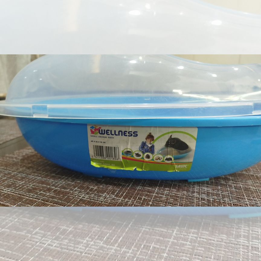 Купалка ванночка для грызунов (шиншилл)