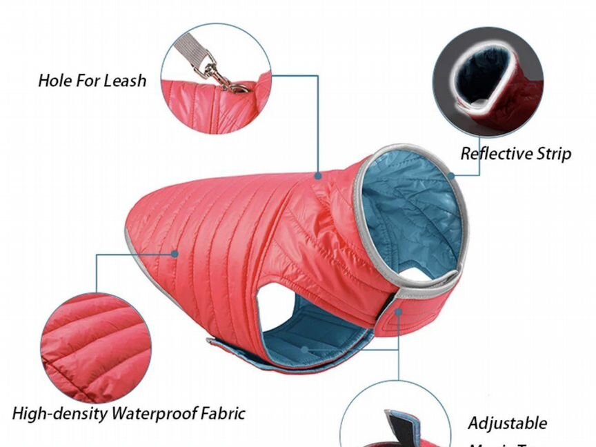 Куртка-жилет для собаки мелкой породы XS
