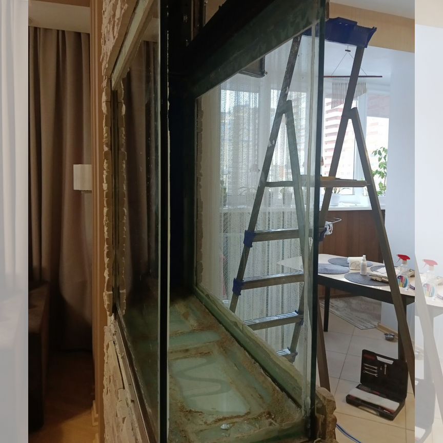 Стекло от аквариума