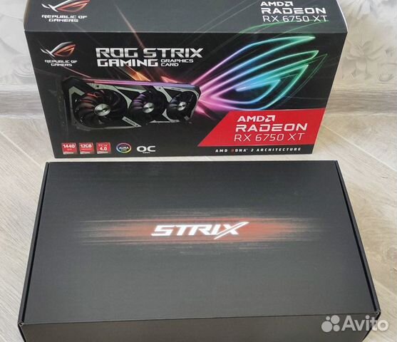 Asus ROG Strix Radeon RX 6750 XT OC Edition 12GB купить в Курске по ...