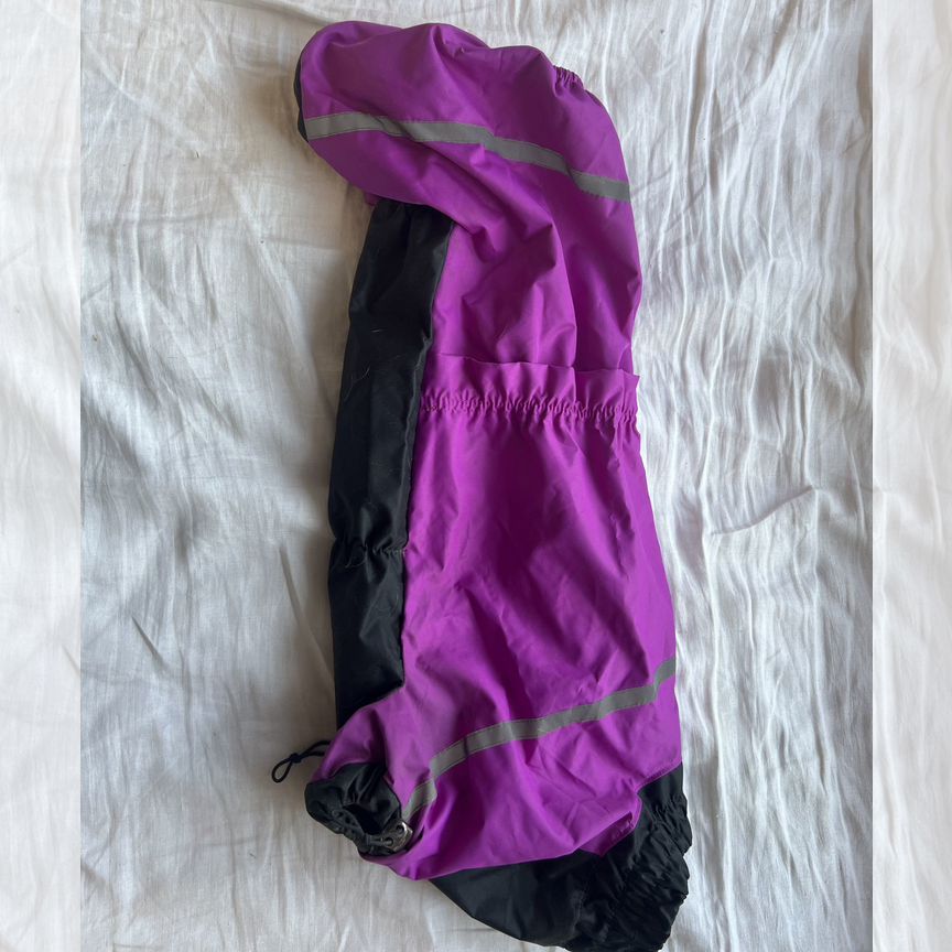 Дождевик для таксы/ корги девочки