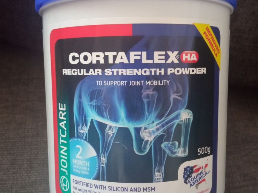 Cortaflex HA Powder, Equine America 500гр