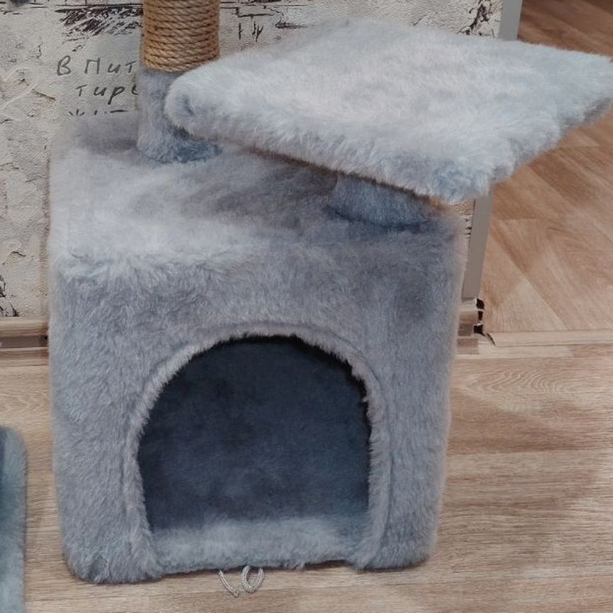 Когтеточка домик для кошки