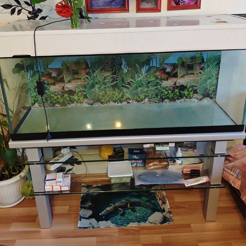 Аквариум с тумбой, 240 литров