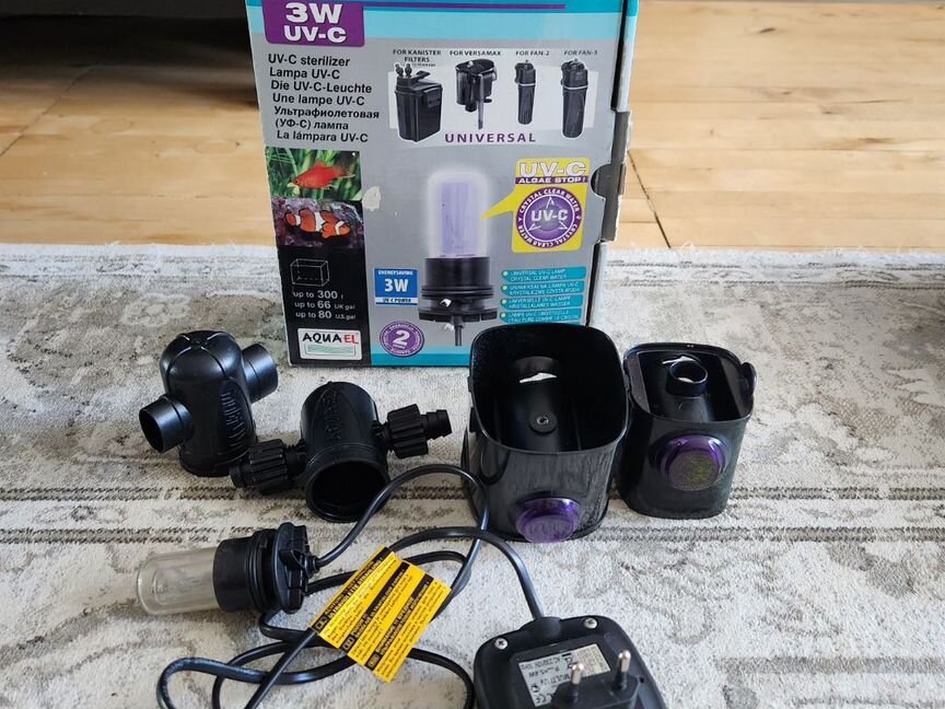 Стерилизатор aquael multi UV-C 3W