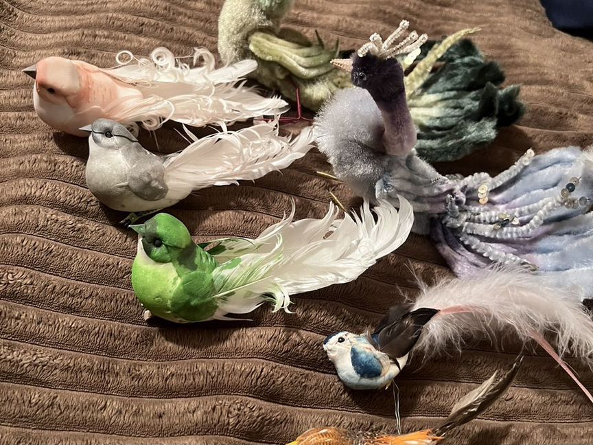 Декоративные птички