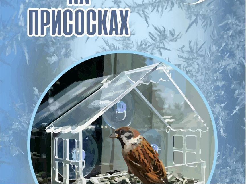 Кормушка для птиц на присосках