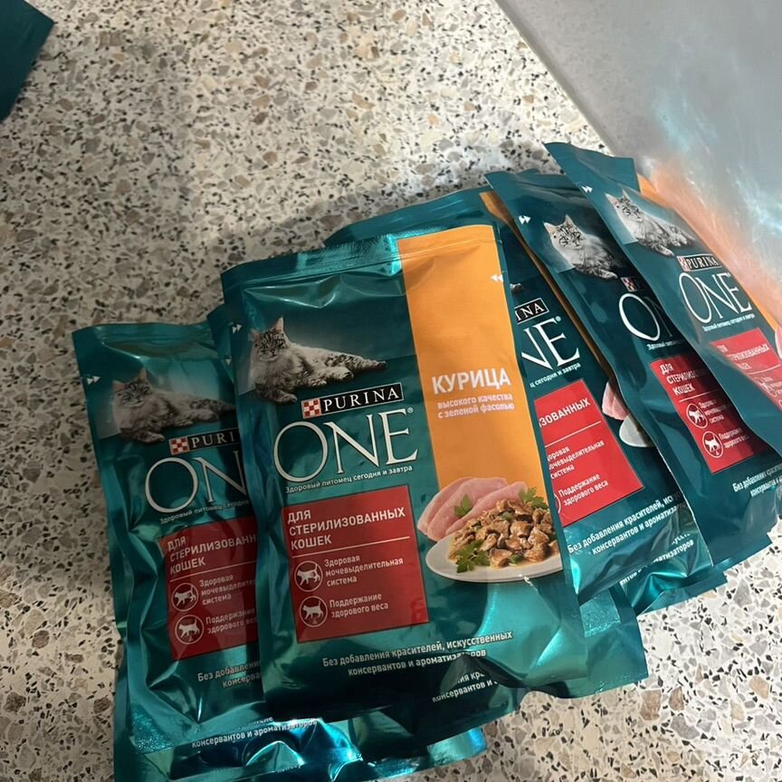 Влажный корм для кошек Purina one, 12 штук