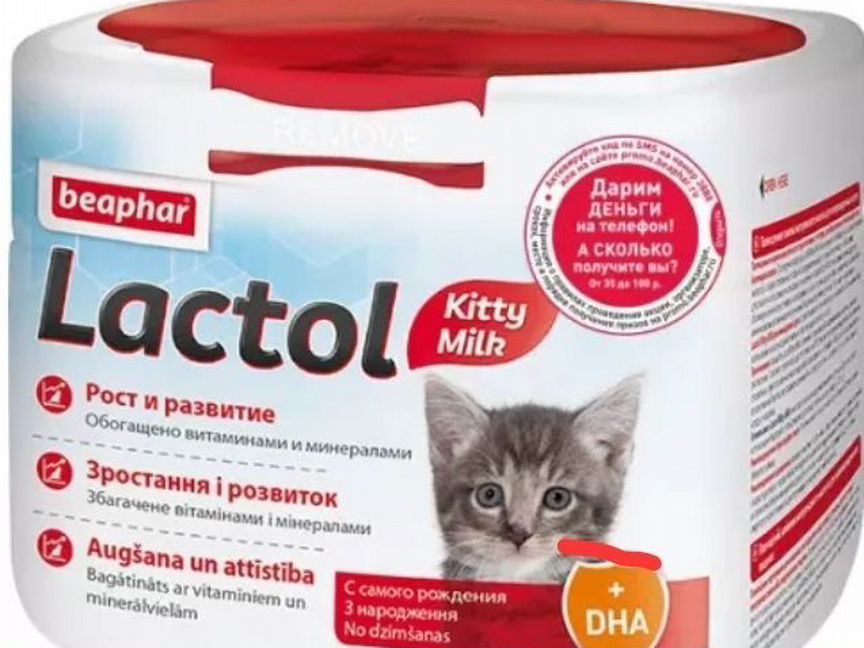 Молочная смесь для котят