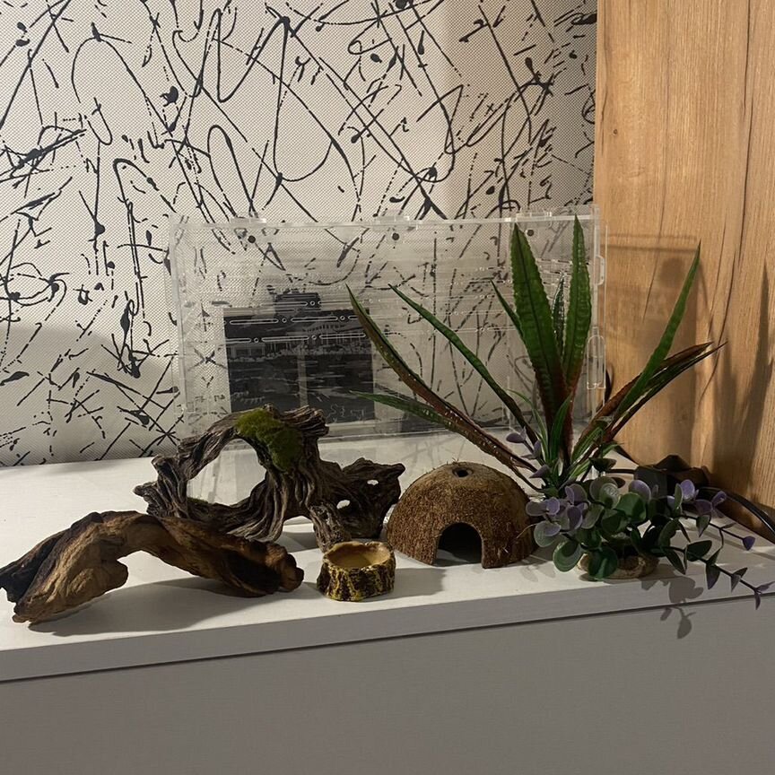 Декорации в аквариум/террариум