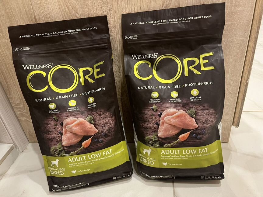 Сухой корм для собак Wellness core