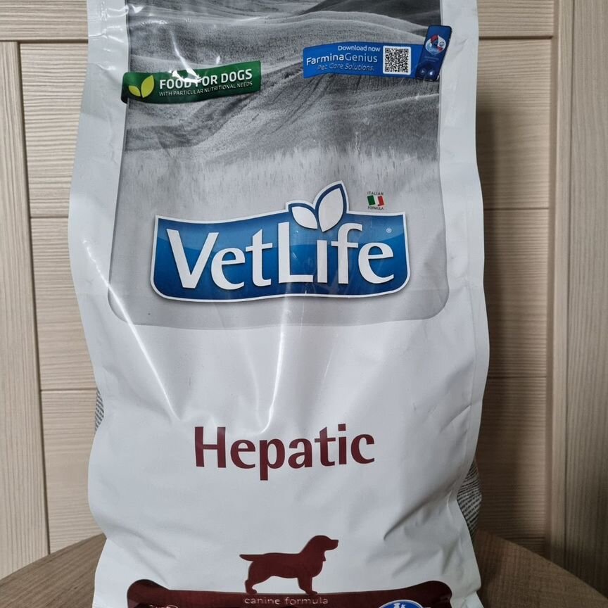 Farmina VetLife Hepatic сухой корм для собак 2кг