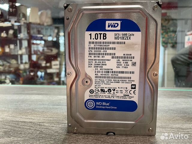 Жесткий диск Western Digital WD Blue 1 тб WD10ezex купить в Ижевске ...