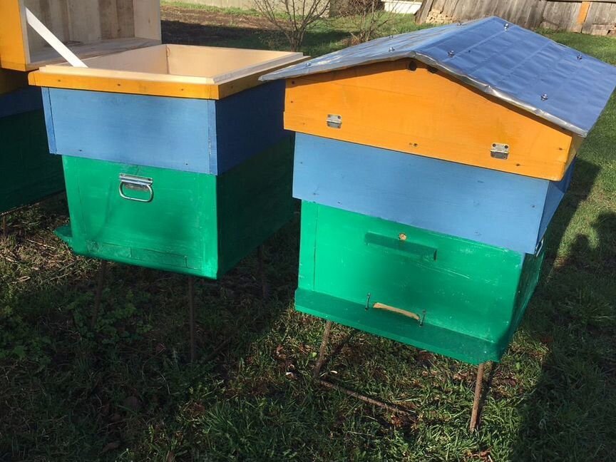 Улей для пчел пчелорамки