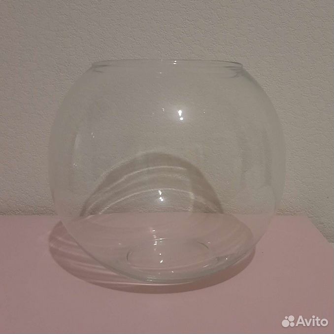 Круглый аквариум, ваза, 5л