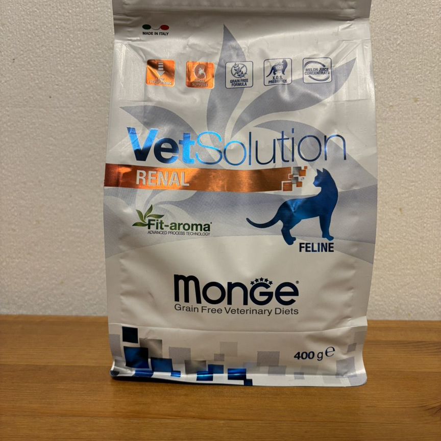 Корм для кошек monge VetSolution Renal 400g