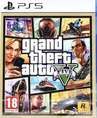 GTA 5 / Ps5 + каталог игр Ps+ Deluxe купить в Санкт-Петербурге ...