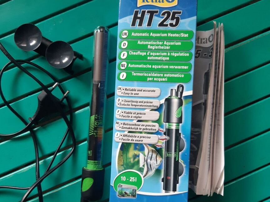 Терморегулятор Tetra HT 25 для аквариумов 10-25 л