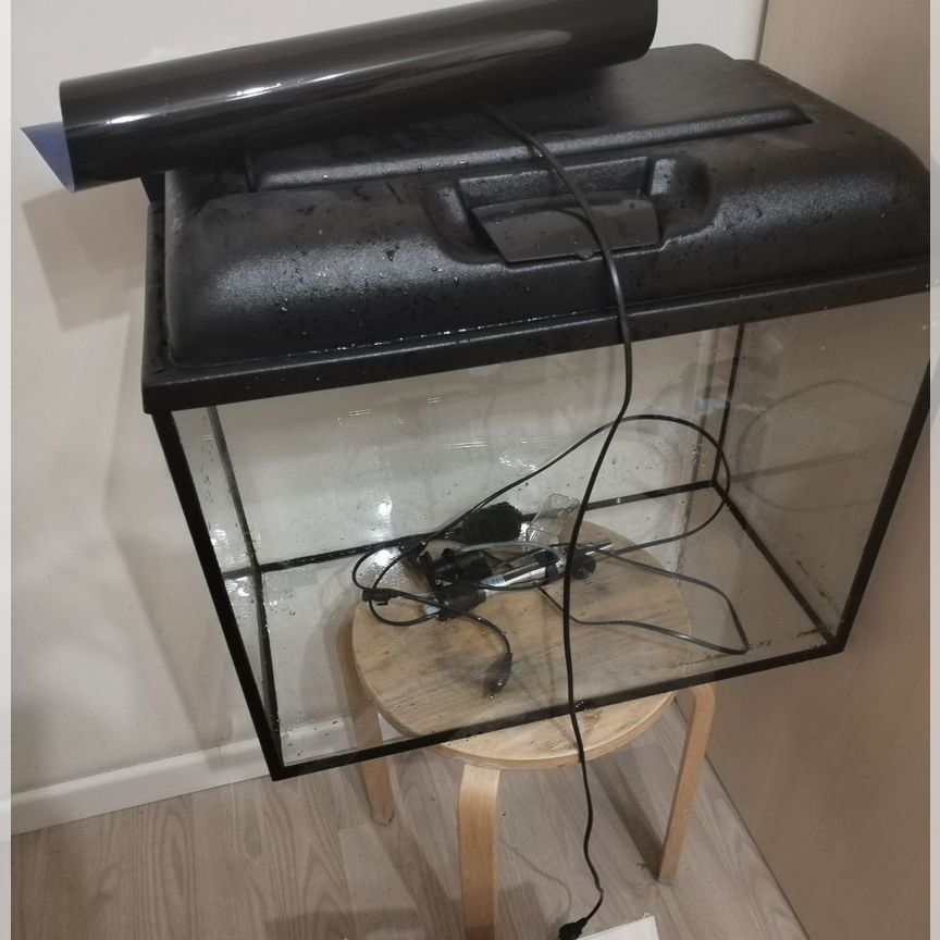 Аквариум 60л и все необходимое. Торг