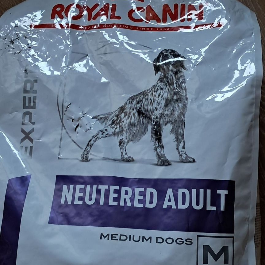 Корм для собак royal canin neutered adult medium