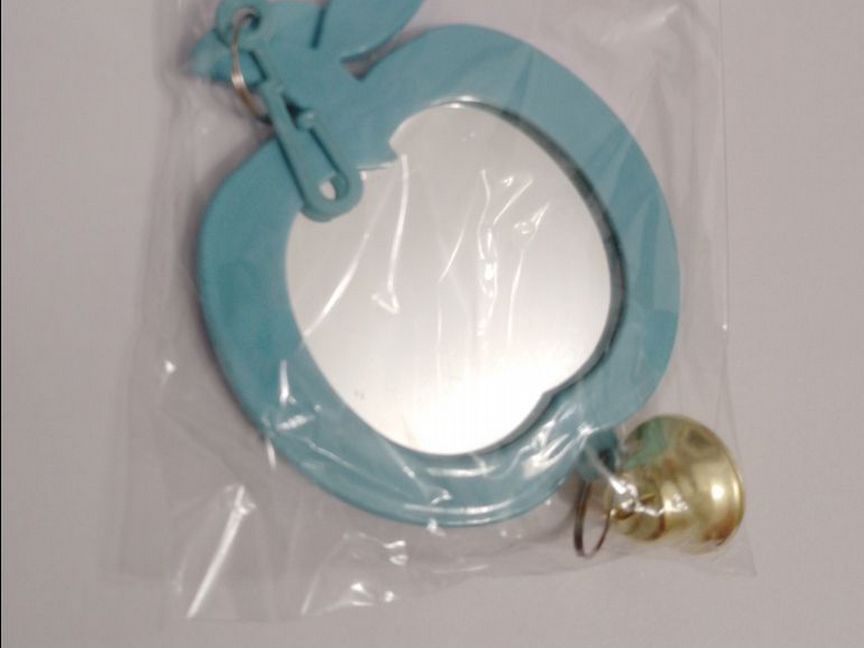 Зеркало в клетку для попугая, игрушка для попугая