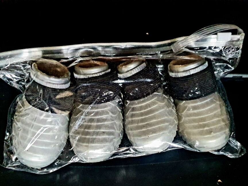 Сапожки для средних собак из литой резины