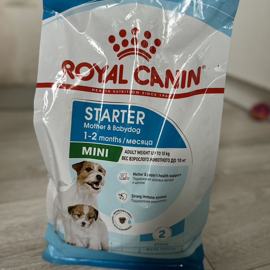 Корм для щенков royal canin starter