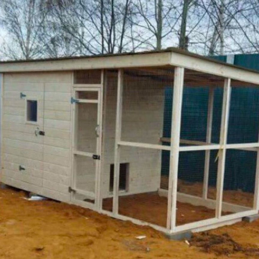 Курятник для кур зимний