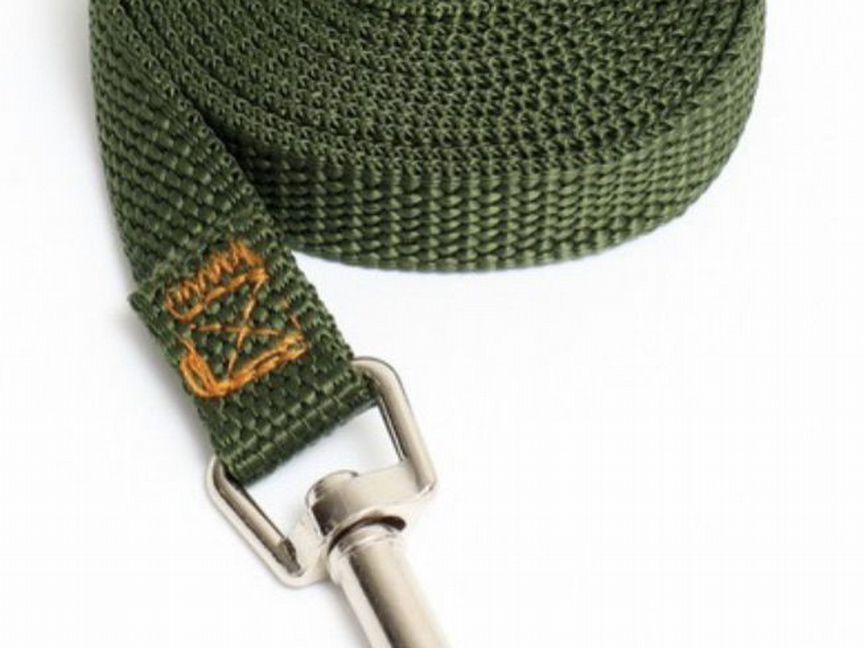 Поводок 2 м х 1,5 см, зелёный/сине-красный