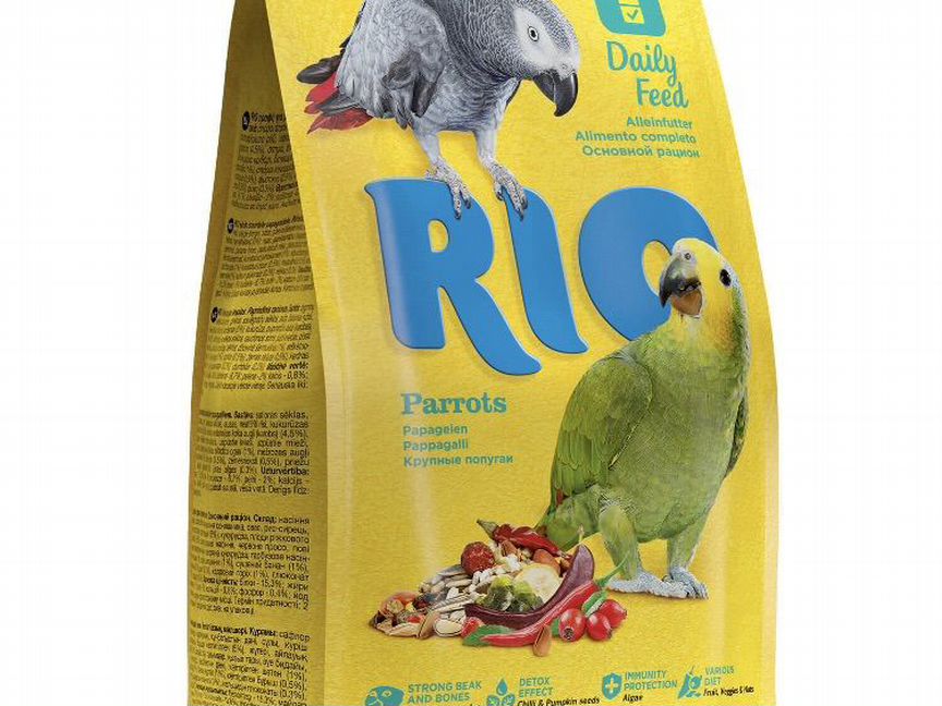Корм для крупных попугаев 1 кг