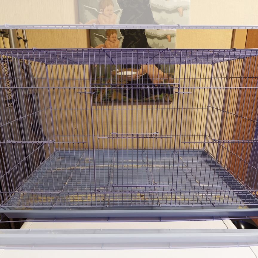 Клетка Triol 504 для птиц, эмаль, 760*460*455мм