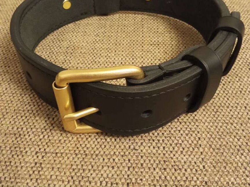 Ошейник для собак из натуральной кожи