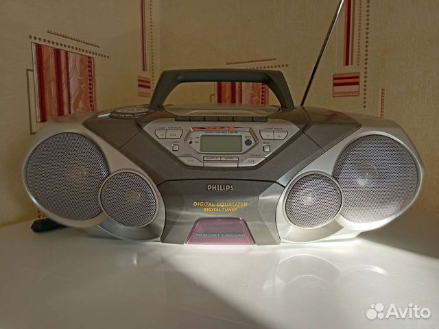 Philips переносной музыкальный центр купить в Туле | Электроника | Авито