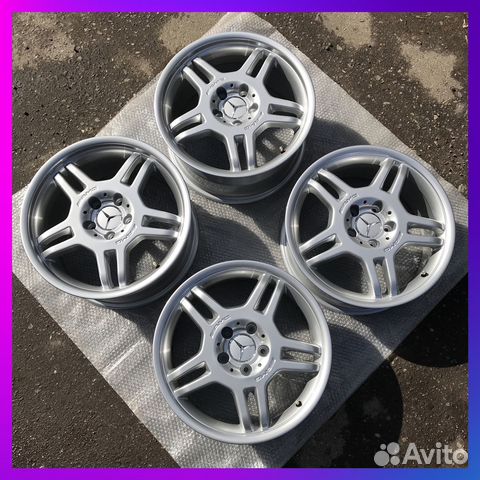 R17 разноширокие диски AMG IV Mercedes R170 W203 купить в Москве | Авито