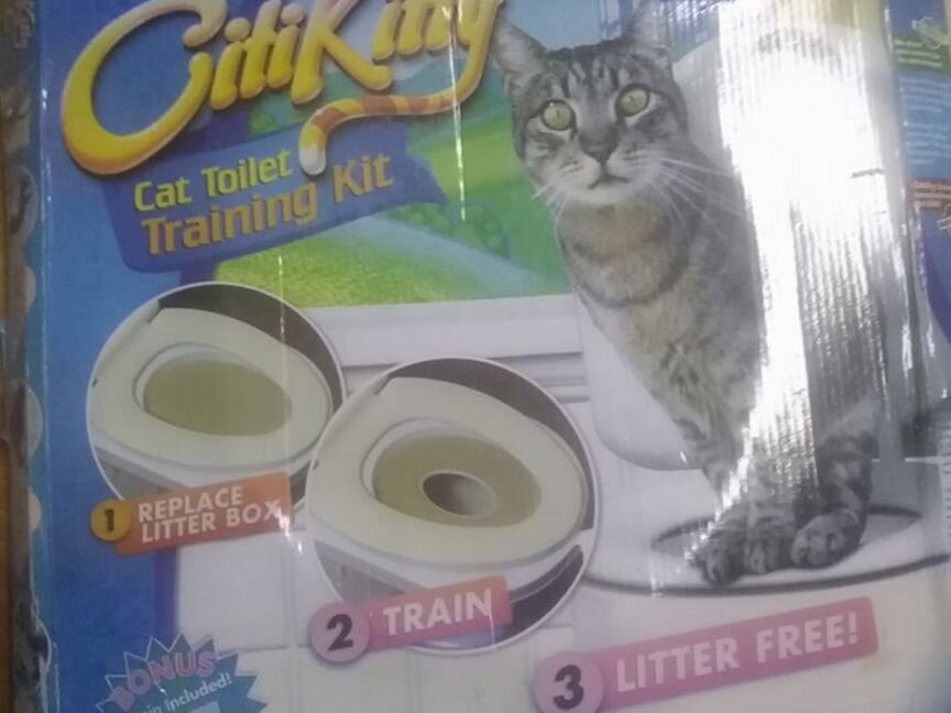 Система приучения кошек к унитазу