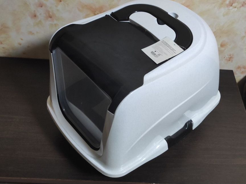 Кошачий туалет домик