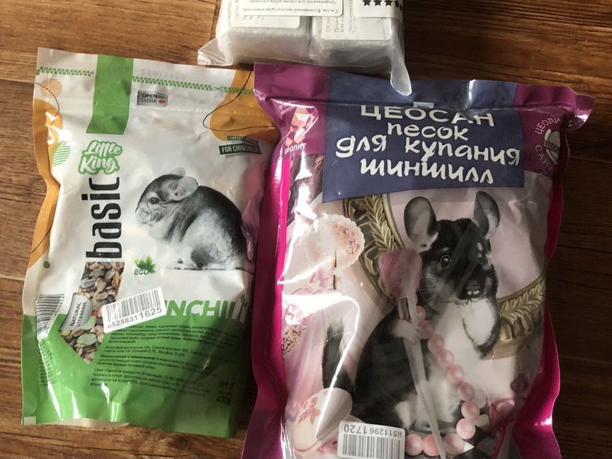 Корм для шиншилл