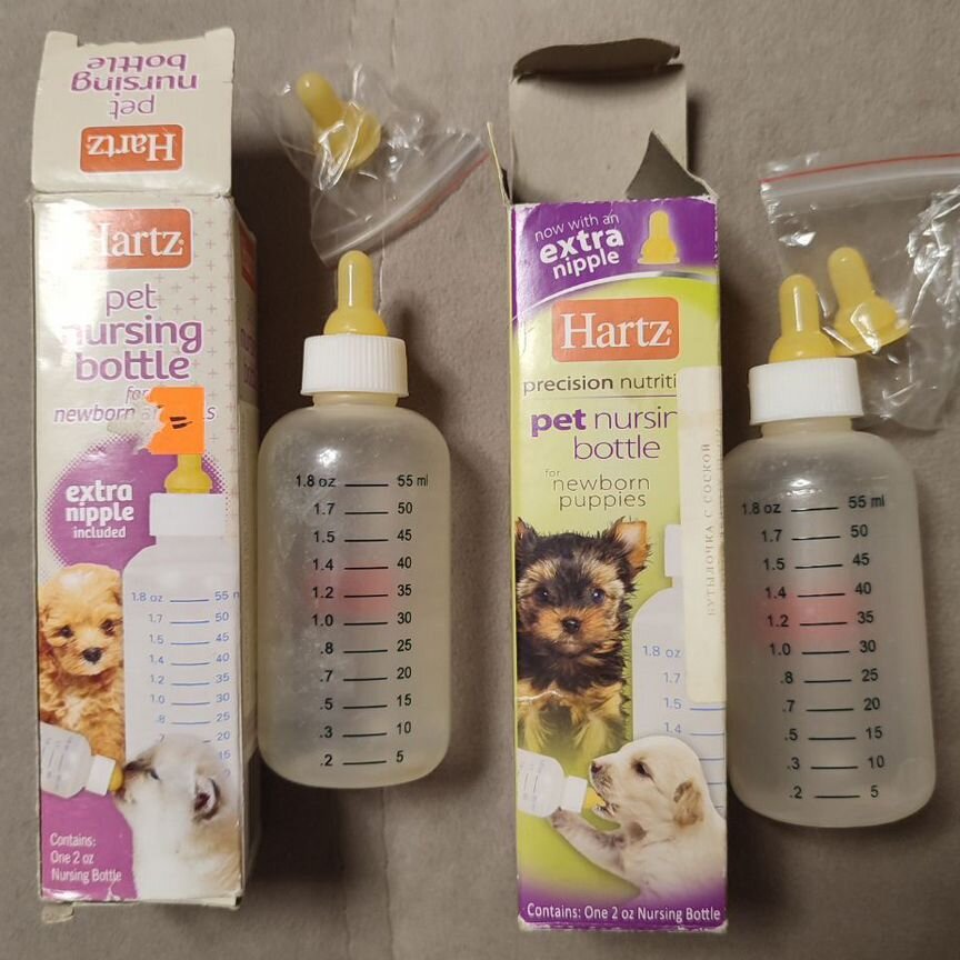 Бутылочки для кормления животных