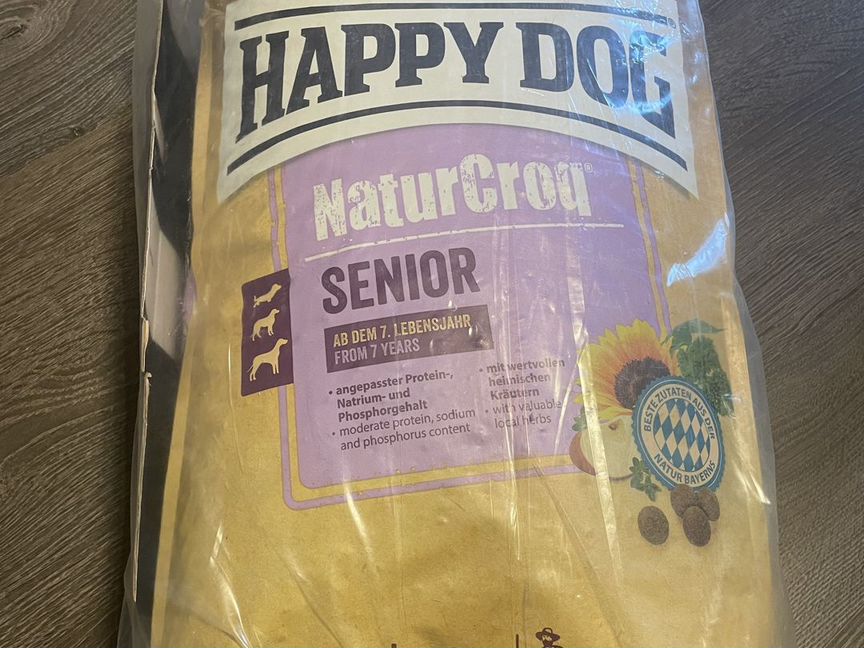 Собачий корм сухой Happy Dog Senior 15 кг