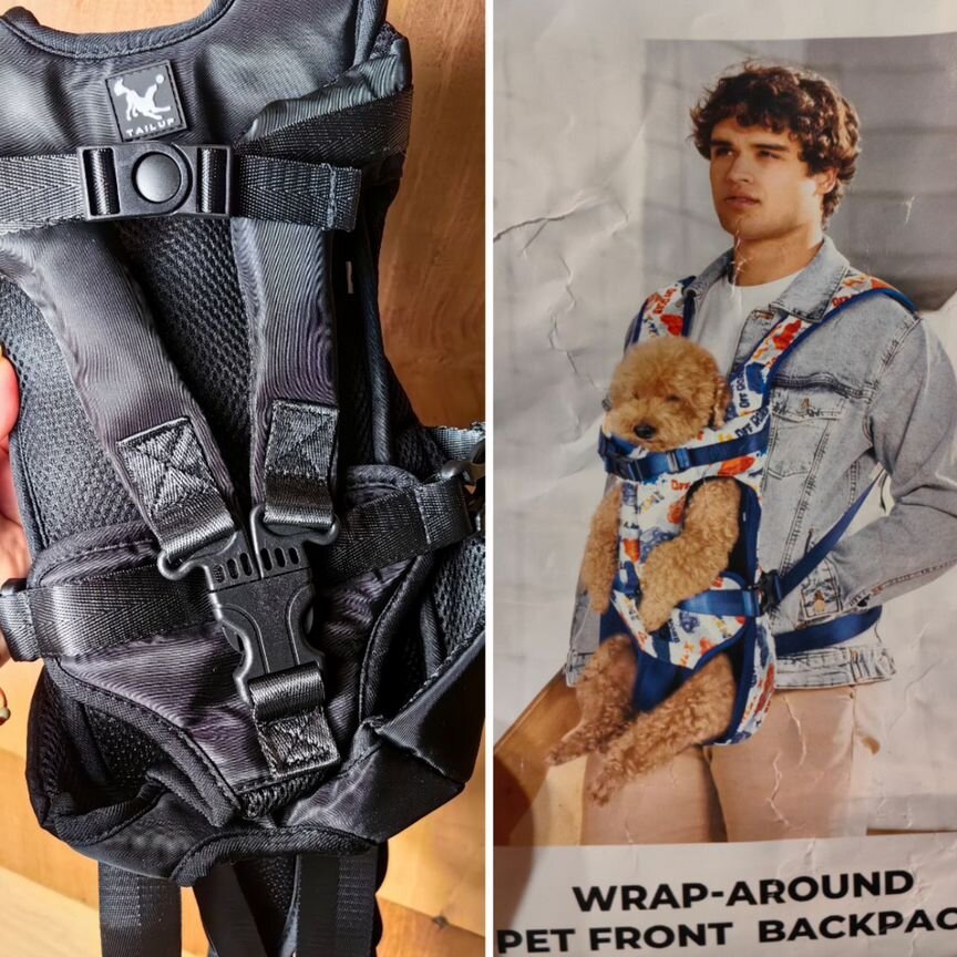 Рюкзак переноска кенгуру для животных новый