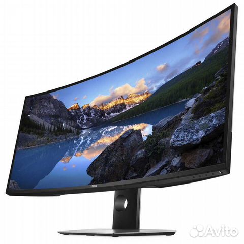 Монитор Dell 37,5" U3818DW изогнутый wide купить в Москве | Электроника ...