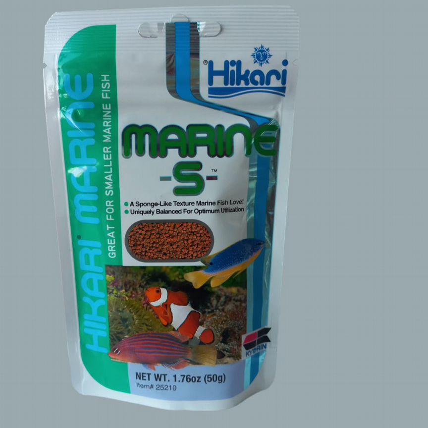 Корм для всеядных морских рыб Hikari Marine S, 50г