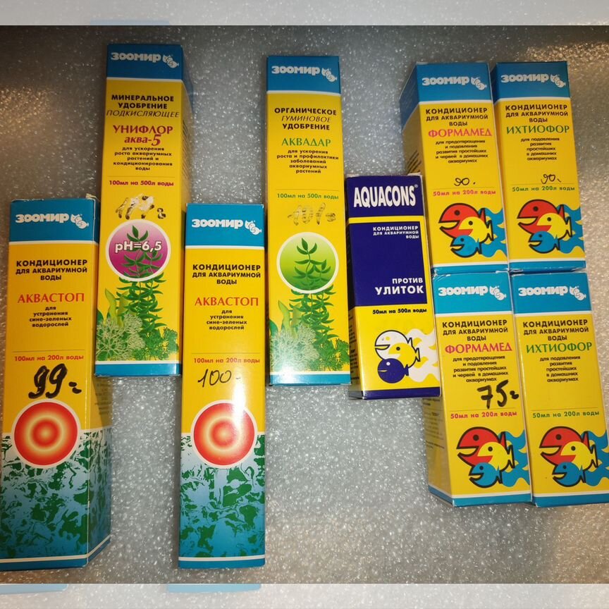 Химия для аквариума и не только