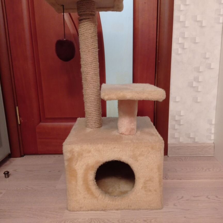 Когтеточка домик для кошки