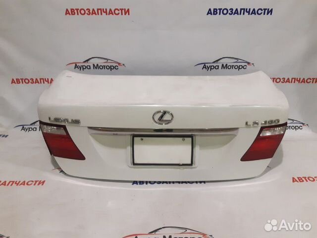 Крышка багажника задняя Lexus Ls460 USF40 1UR-FSE купить в Новосибирске ...