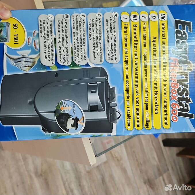 Новый Фильтр для аквариума tetra easy crystal